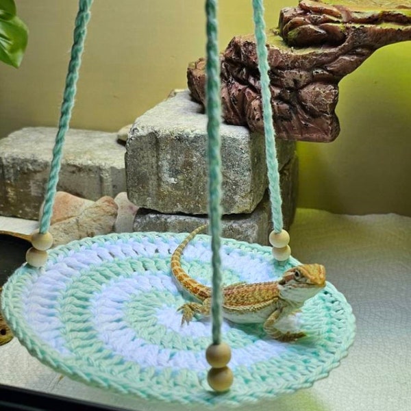 Crochet Lizard Hammock Pattern - Etsy