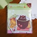 Adzuki Meowtcha Tea and Friends Stickers - Etsy
