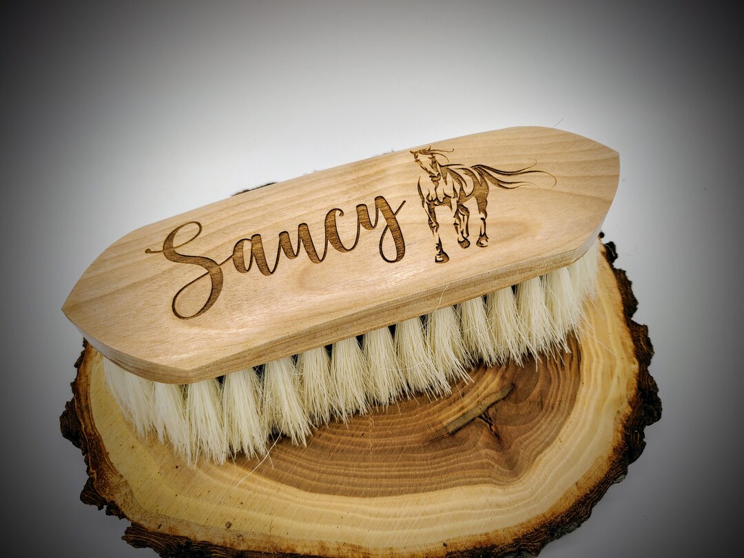 Beautiful Custom Engraved Horse Brushes, Grooming Tools, Christmas Gift ...