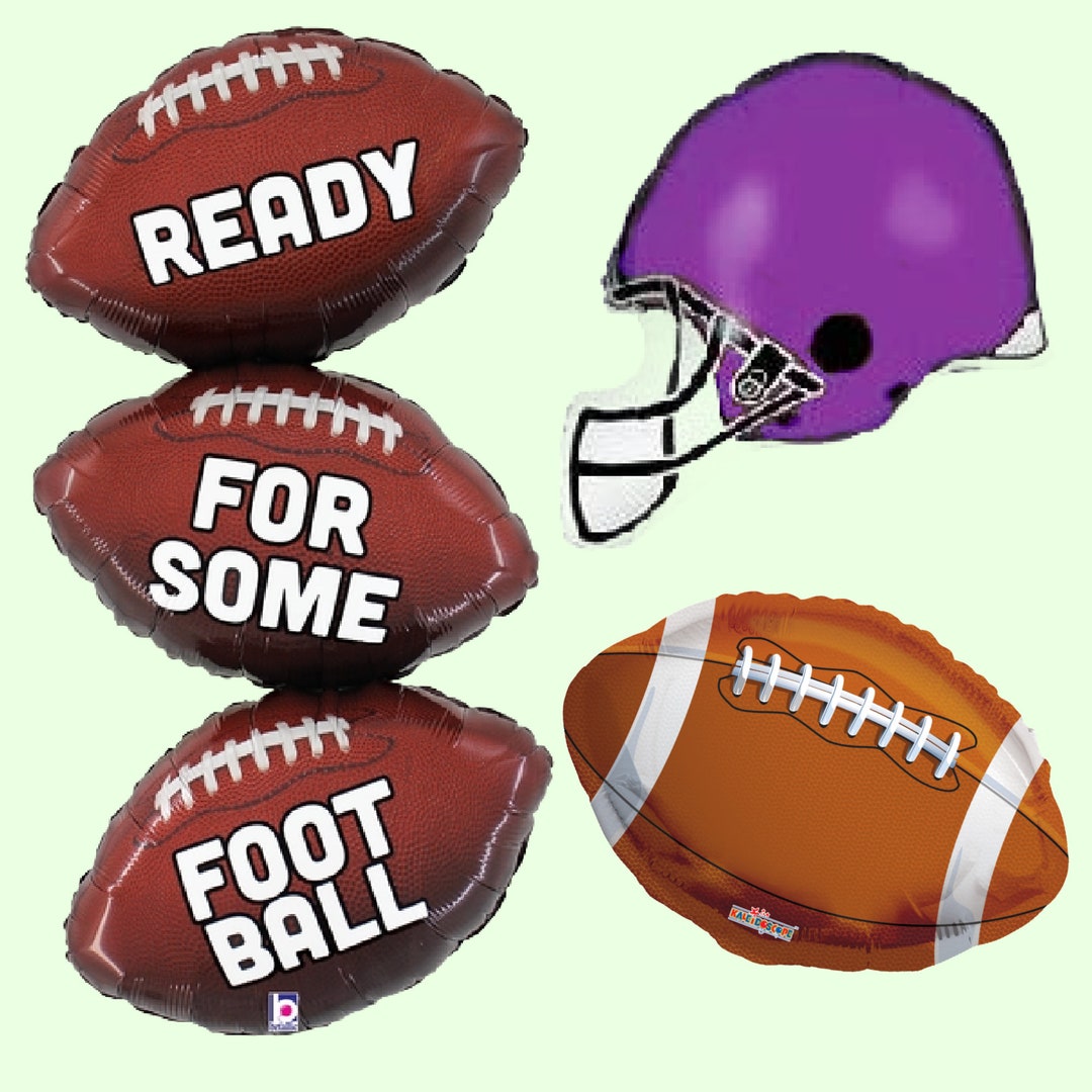 Football Balloons | Football Birthday Party Decorations | Sports Party ...