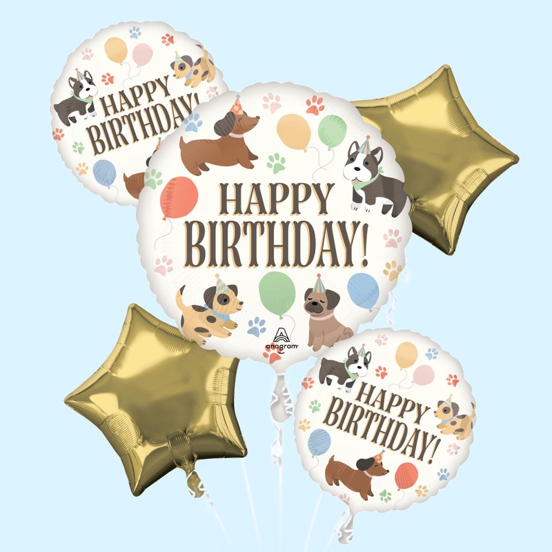 Dog Birthday Balloon - Etsy