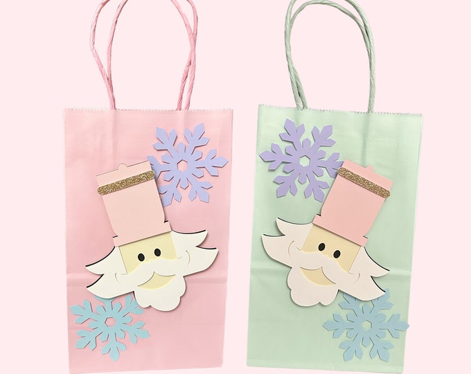 Nutcracker Favor Bags Christmas Party Bags Holiday Goodie Candy Bags ...
