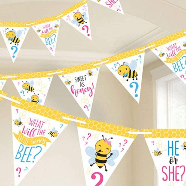 Bee Gender Reveal Decorations - Etsy