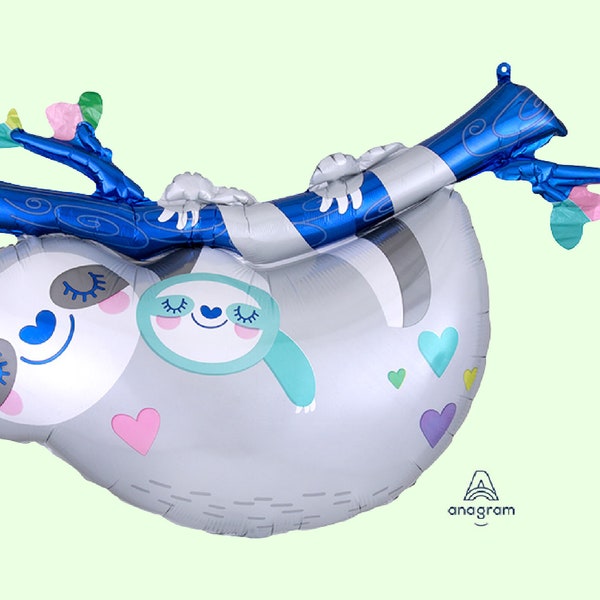 Sloth Balloon - Etsy