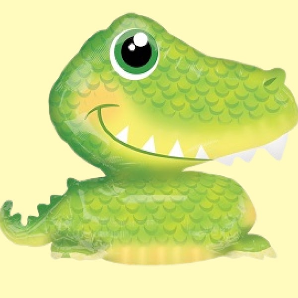 Alligator Balloon - Etsy