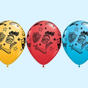 Knight Balloons |medieval Times Party | Fairytale Birthday Party ...