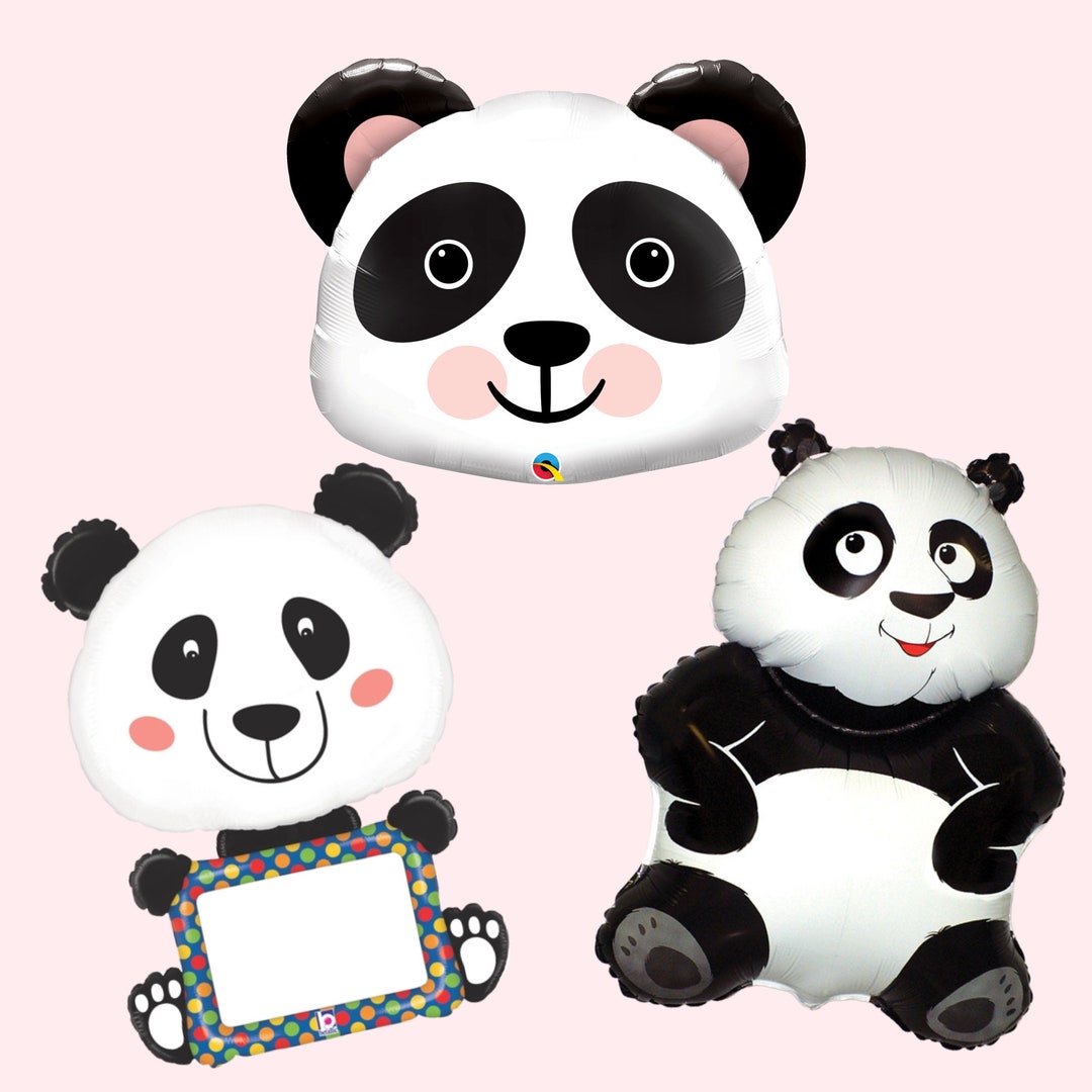 Panda Balloons | Jungle Safari Birthday Party Decorations | Two Wild ...