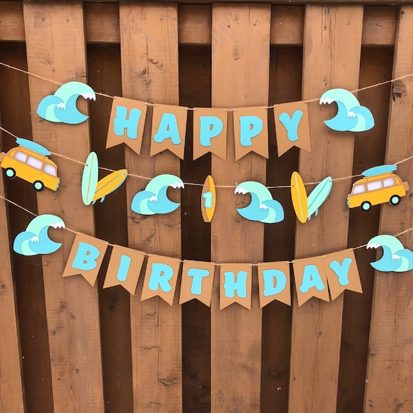 Surf Birthday - Etsy