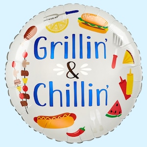 BBQ Balloons Barbecue Birthday Party Decorations Cook Out Party Decor ...