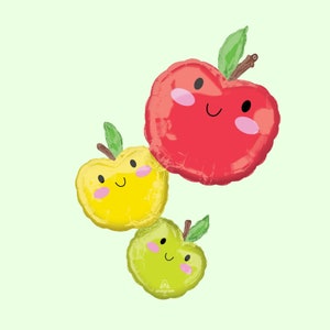 Fruit Balloons | Twotti Frutti Birthday Party Decorations | Apple of My ...