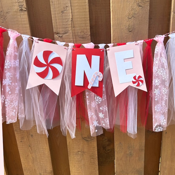 Candy Cane Banner - Etsy