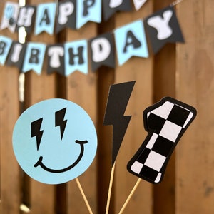 Blue One Happy Dude Party Bundle | One Happy Dude First Birthday Party ...