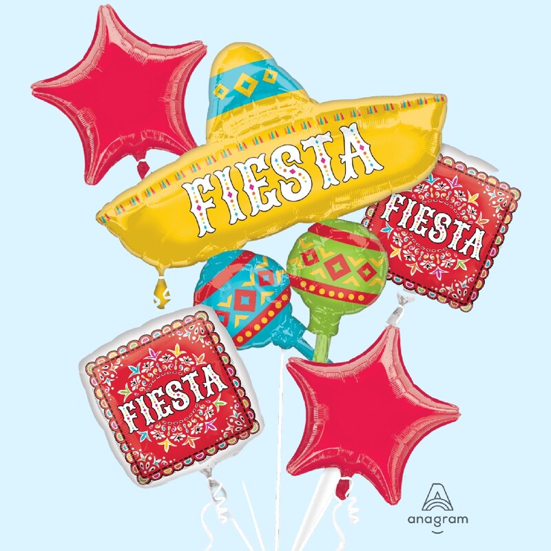 Fiesta Balloons - Etsy