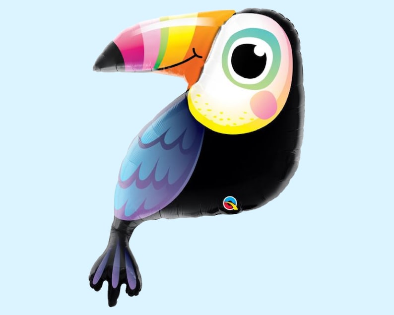 Toucan Balloons | Tropical Birthday Party Decorations | Bird Party ...