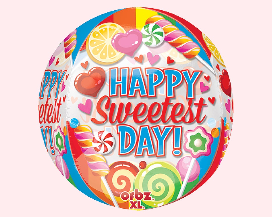15 Inch Sphere Candy Balloon | Candy Shop Birthday Party Decorations ...