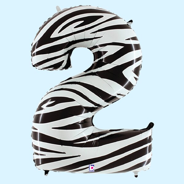 Zebra With Number - Etsy