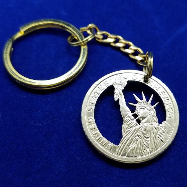 Statue of Liberty Key Chain - Etsy