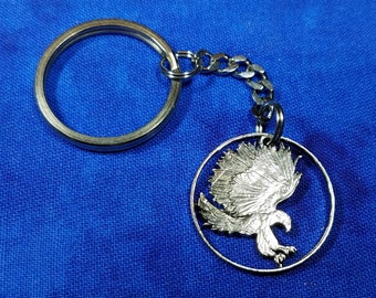 Eagle Key Ring - Etsy