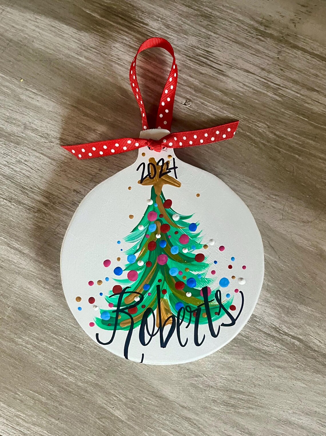 2024 Christmas Design Keepsake Ornament- Full Tree - Etsy