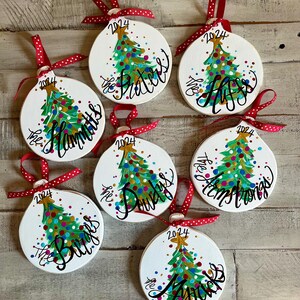 2024 Christmas Design Keepsake Ornament- Full Tree - Etsy