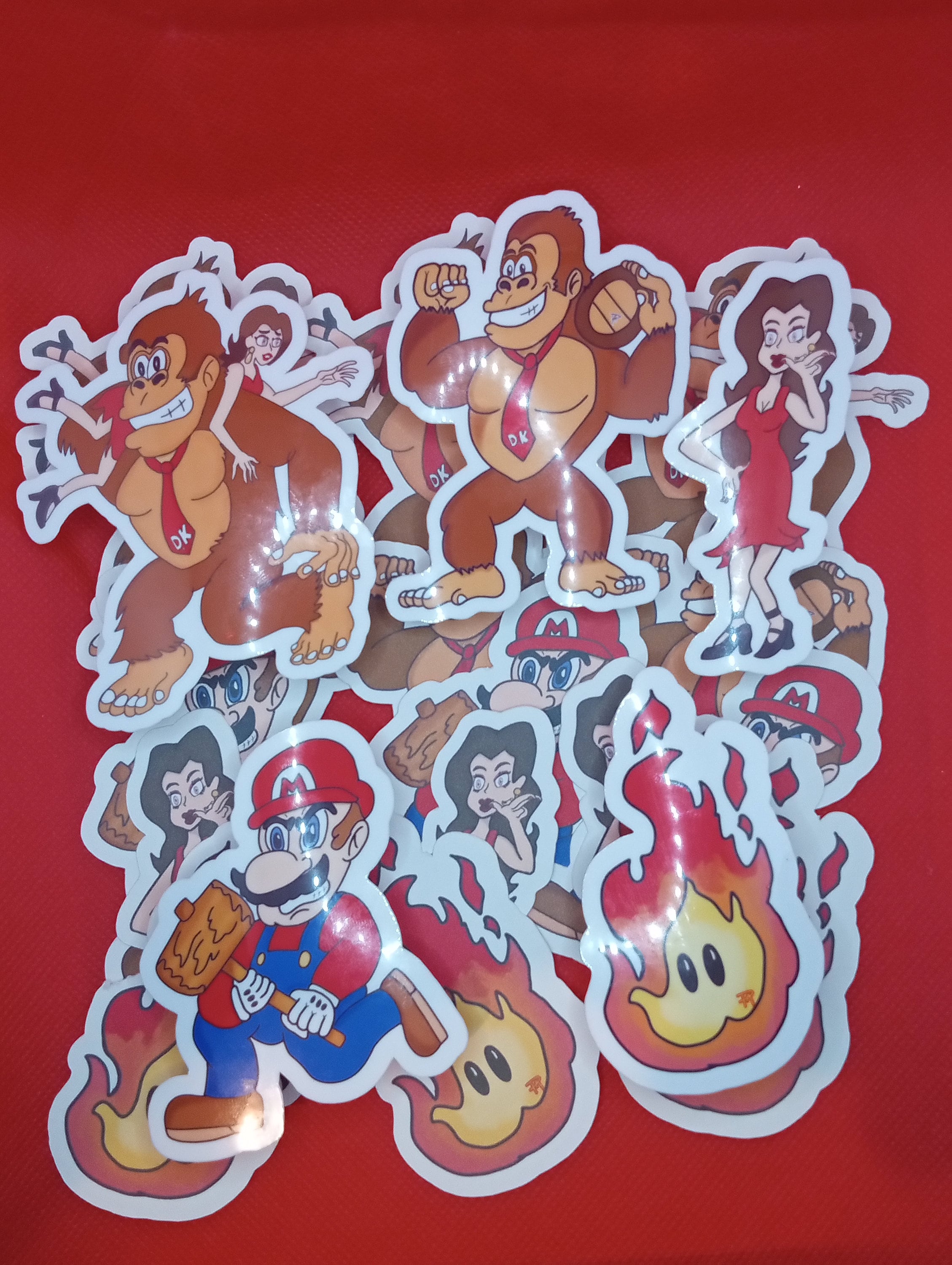 Donkey Kong Sticker Set - Etsy