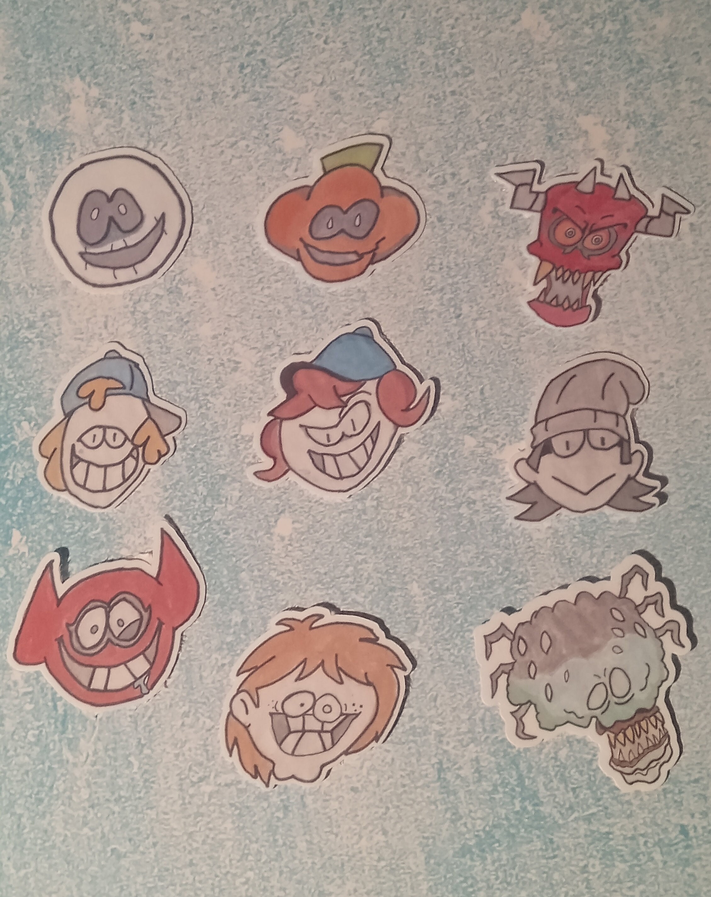 Spooky Month Sticker Sets - Etsy