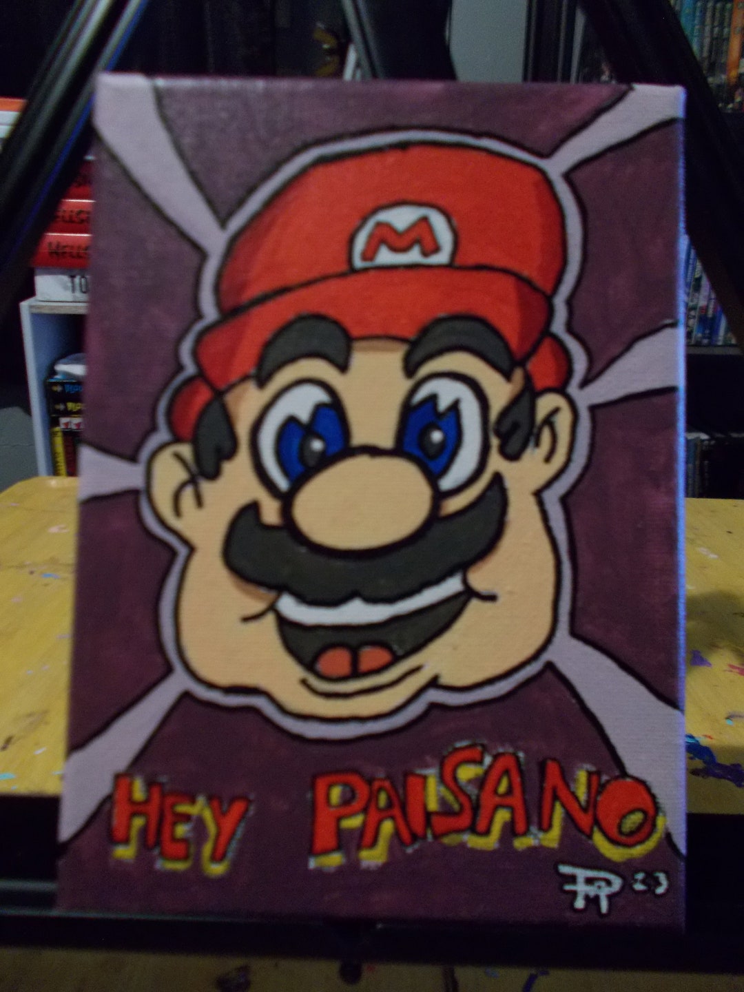 Hey Paisano Super Mario Bros. Super Show original - Etsy
