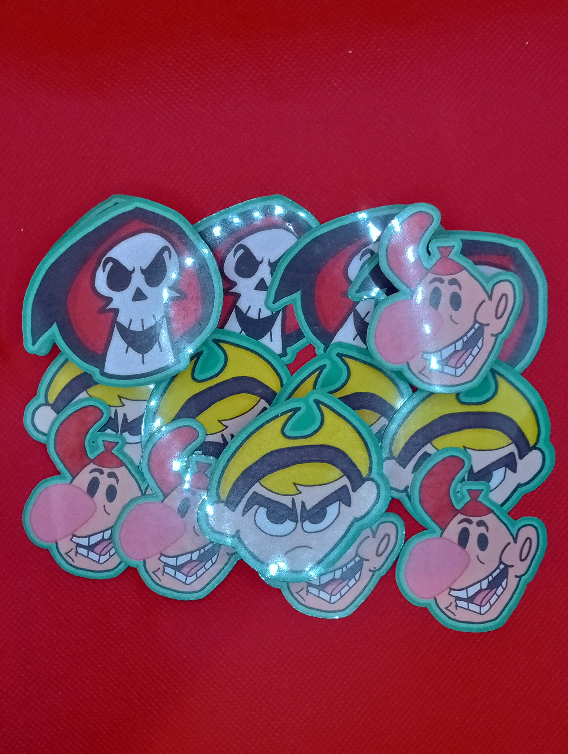 The Grim Adventures of Billy and Mandy Stickers - Etsy