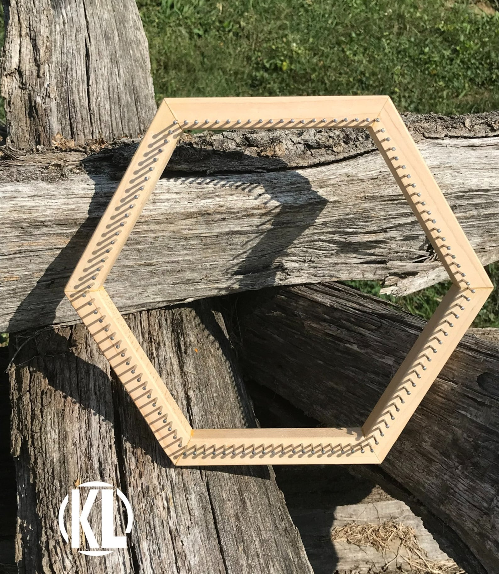Hexagon Weaving Loom 8" - Etsy