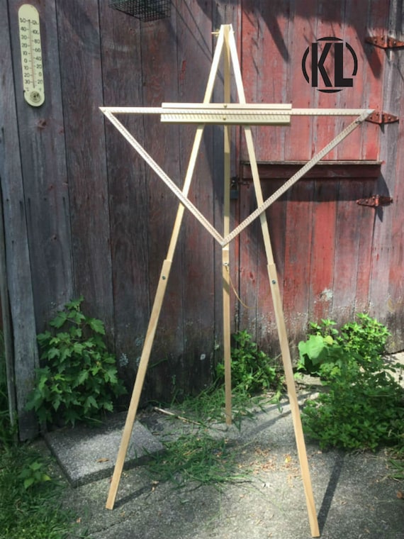 Weaving Loom Easel for Kiss Loom Triangles - Etsy
