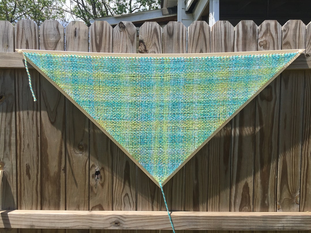 4 Ft FG Triangle Weaving Loom, Fine Gauge, Shawl Loom - Etsy