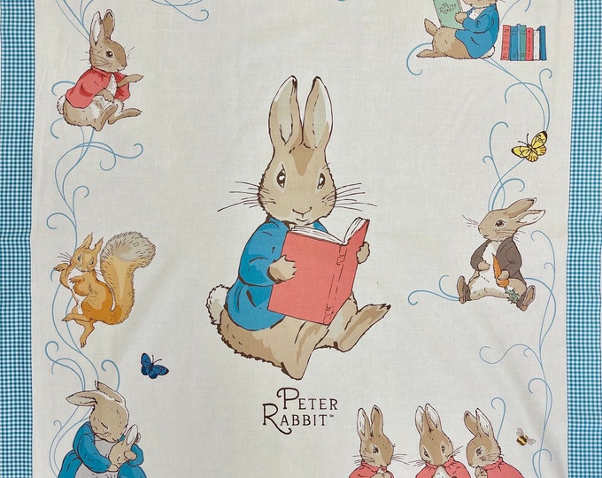 The Tale of Peter Rabbit Panel by Rileyblake - Etsy