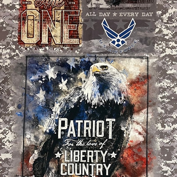 Military Quilt Panel - Etsy