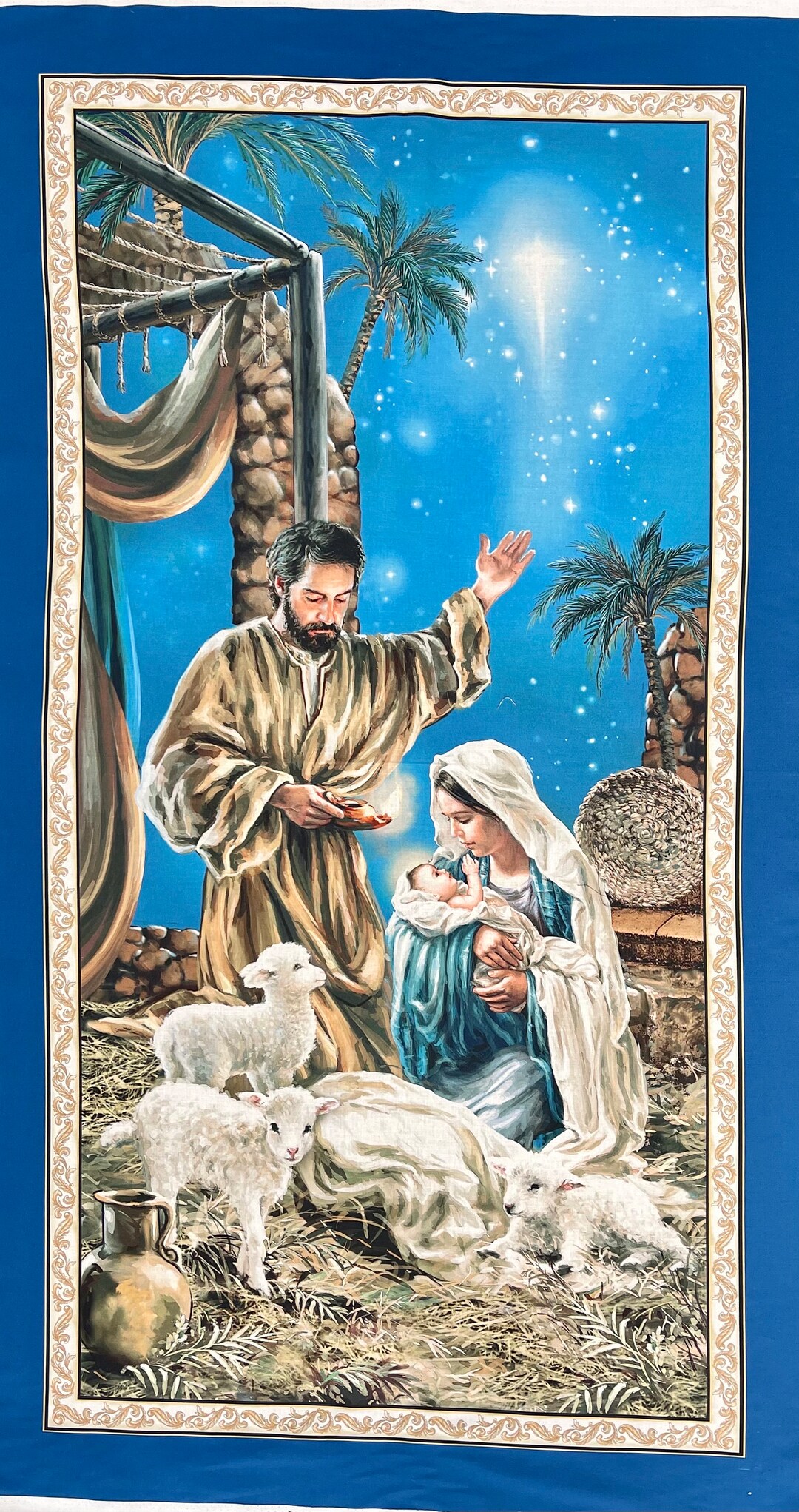 Nativity Panel by Timelesstreasures - Etsy