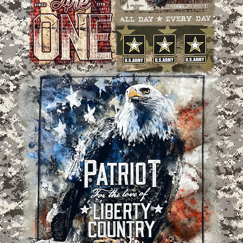 Military Quilt Panel - Etsy