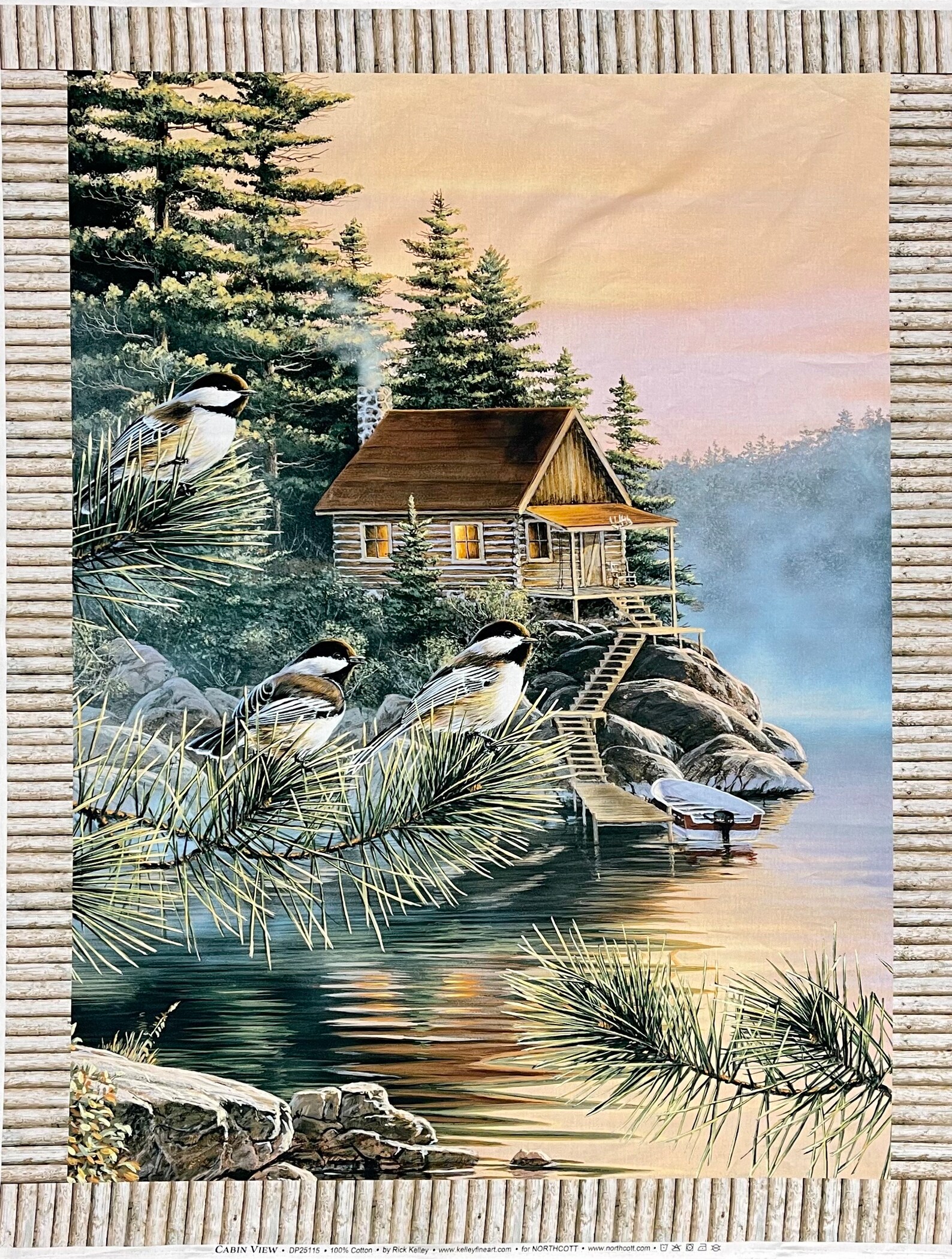 Cabin View Panel by Northcott - Etsy