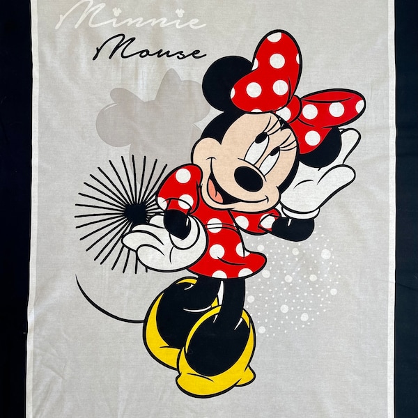 Minnie Mouse Panel - Etsy