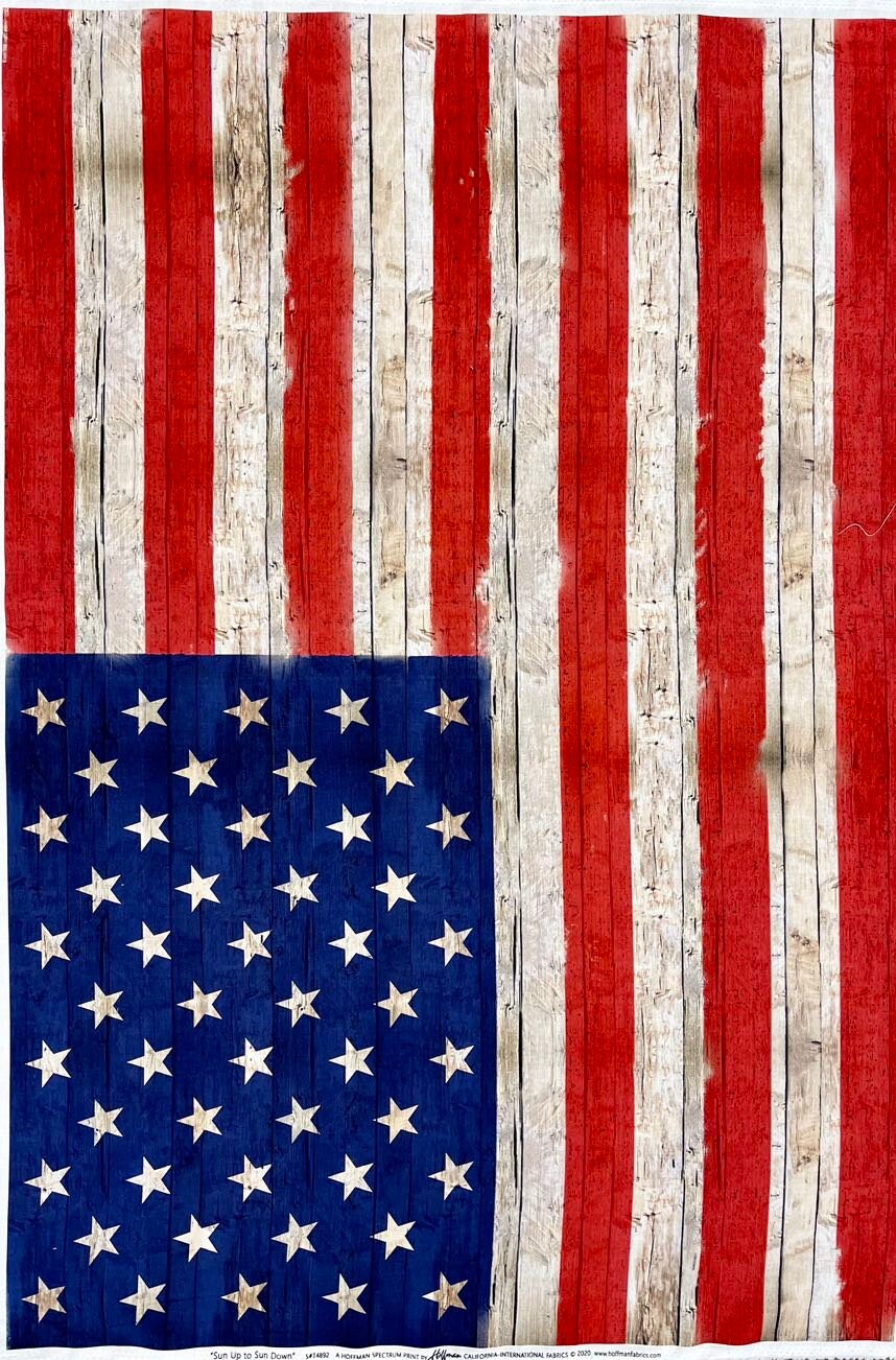 Sun up to Sun Down flag by Hoffman - Etsy