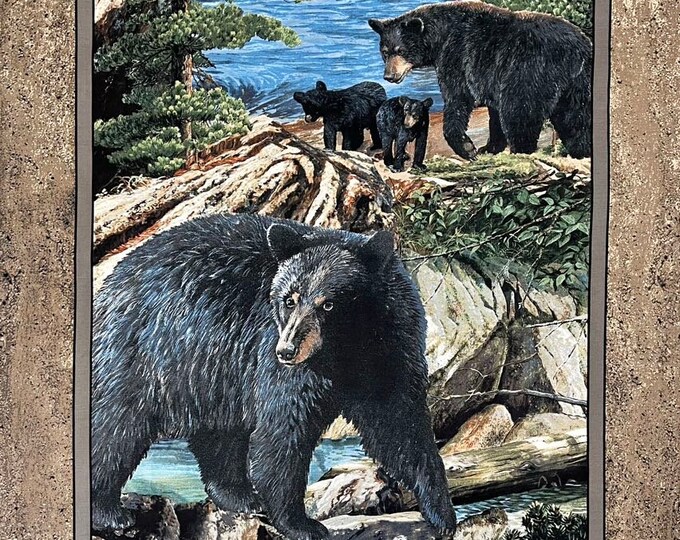 Bear Panel by Springscreative - Etsy