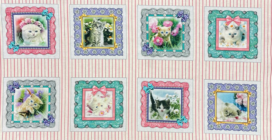 Kitty Glitter by Studio E - Etsy