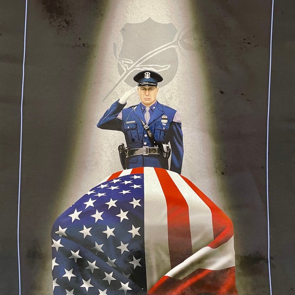 Police Officer Quilt - Etsy