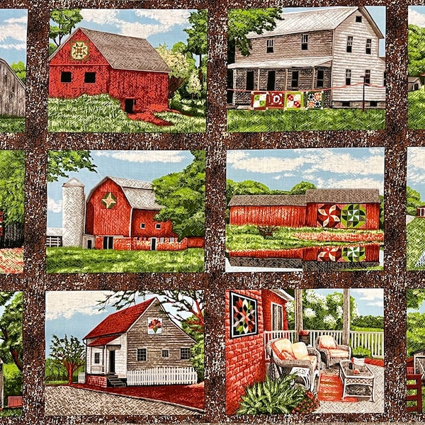 Landscape Quilt Panels - Etsy