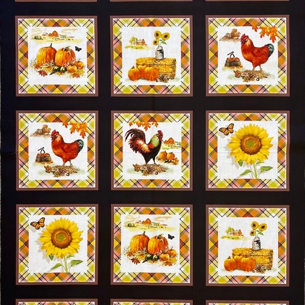 Autumn Splendor Panel - Etsy