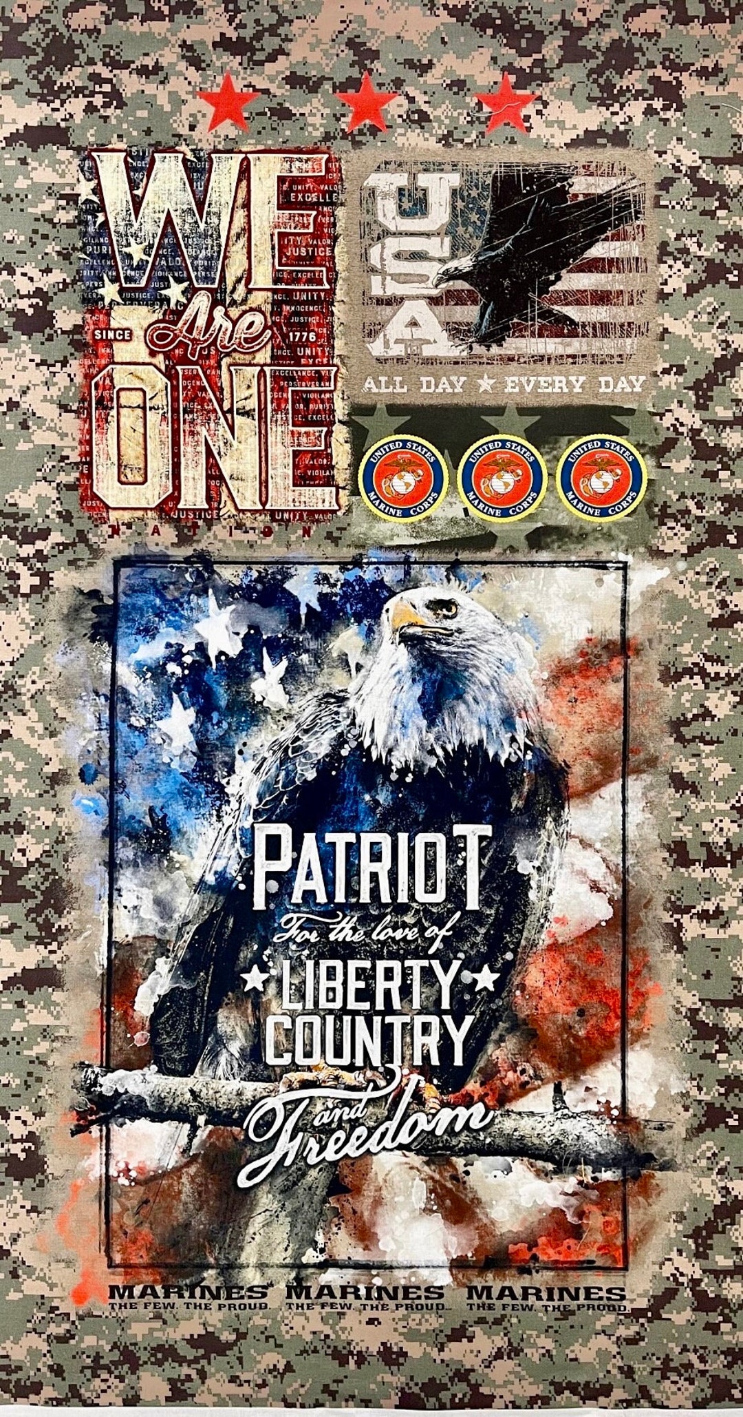 Military USMC Panel by Sykel Enterprises - Etsy