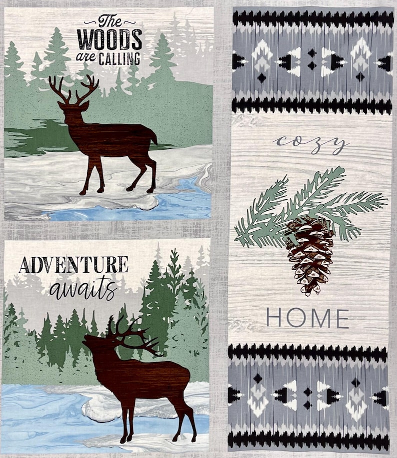 Timberland Trails by Wilmington Prints - Etsy
