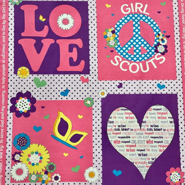 Riley Blake Girl Scout Fabric - Etsy