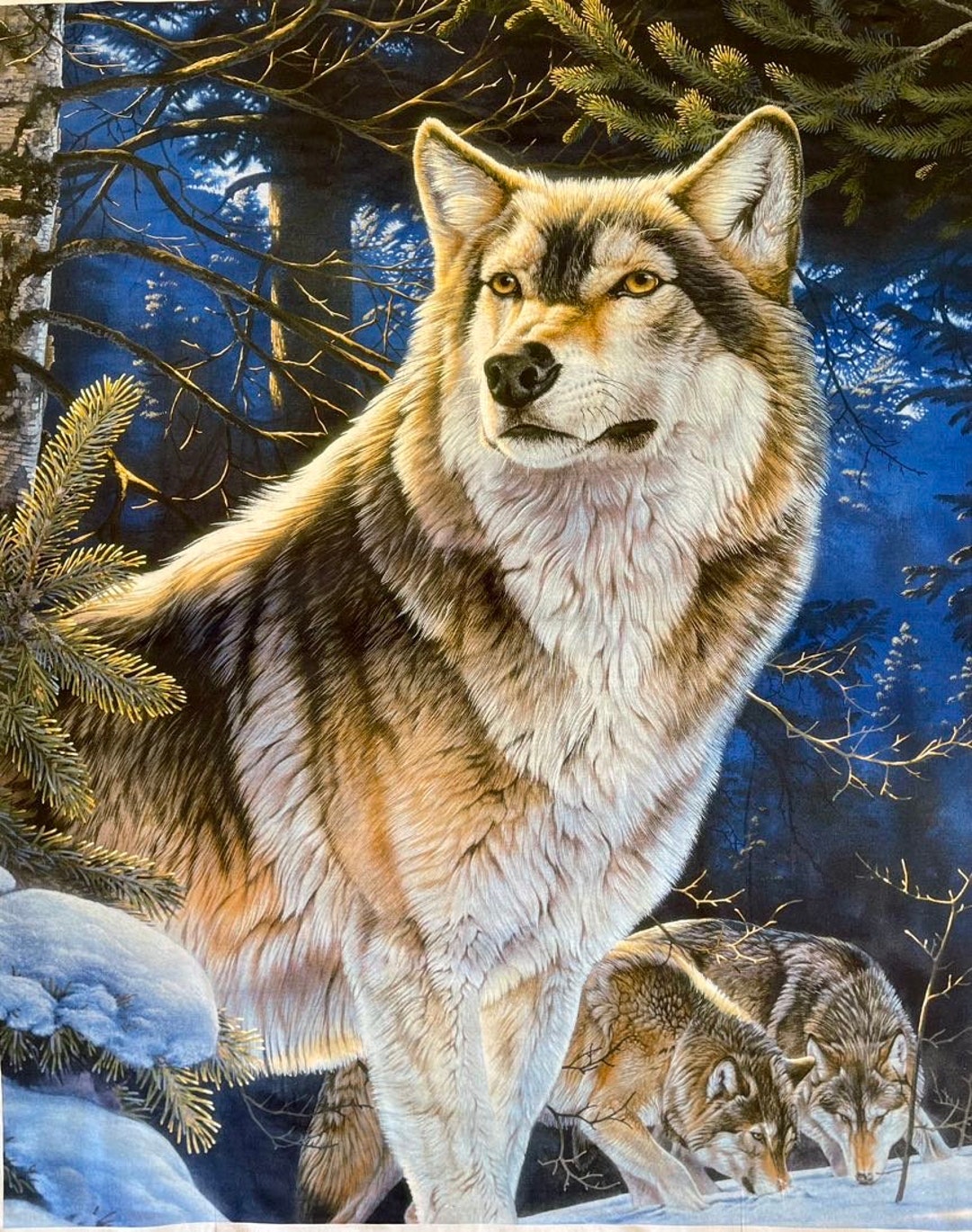 Sentinel Wolf Panel by MHS Liscensing - Etsy