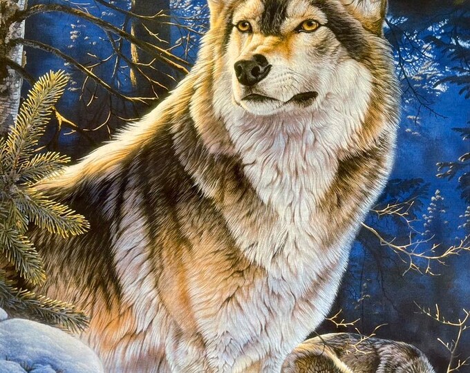 Sentinel Wolf Panel by MHS Liscensing - Etsy