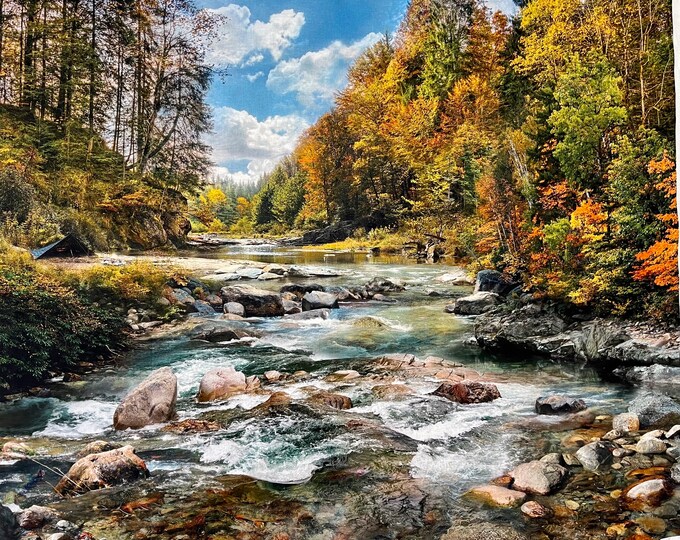 Call of the Wild River Scene by Hoffman - Etsy
