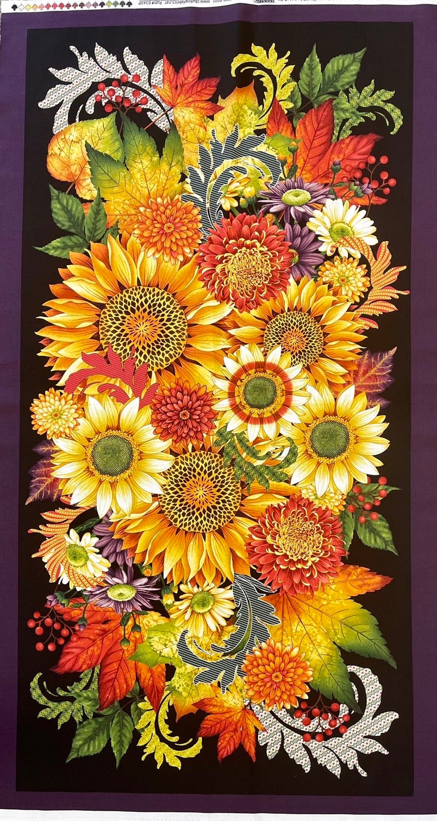 Autumn Flourish Panel by Studio E - Etsy